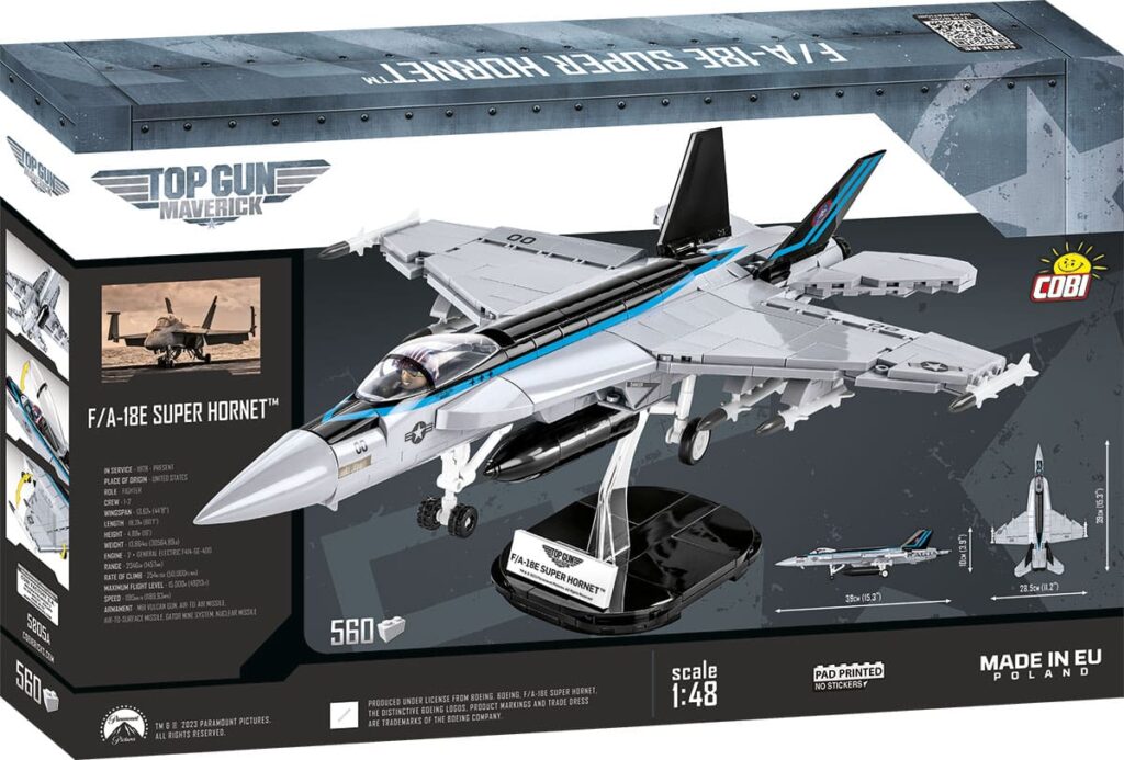 COBI TOP GUN: Maverick F/A-18E Super Hornet #5805-A - Military Bricks I ...