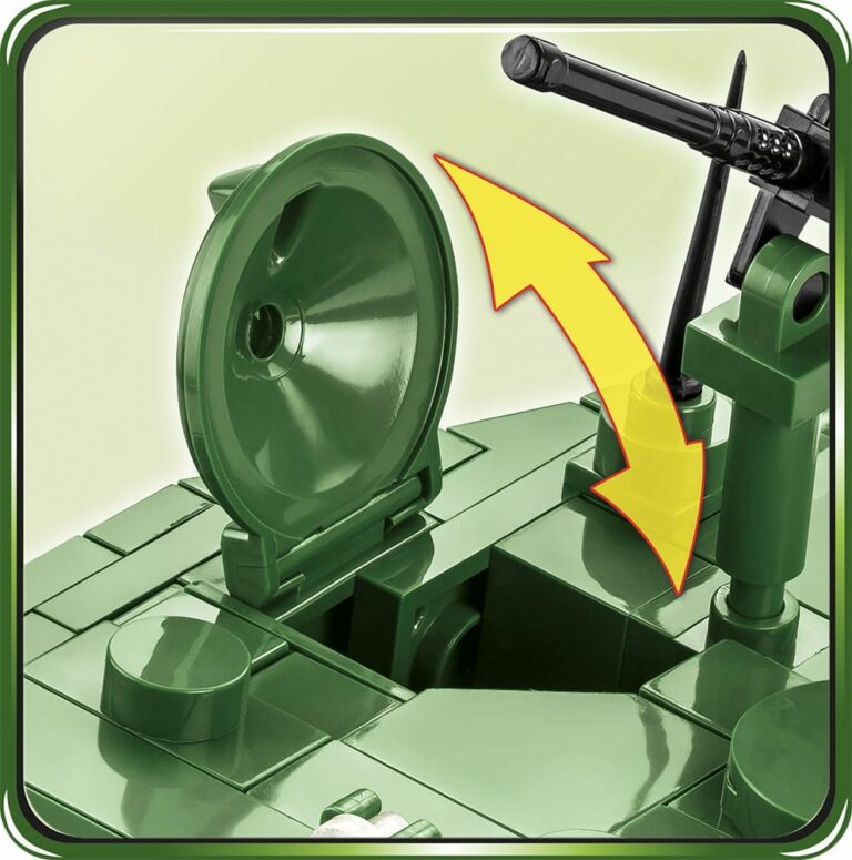 COBI Sherman M4A3E2 "Jumbo" #2550 - Military Bricks I Cobi Brand ...