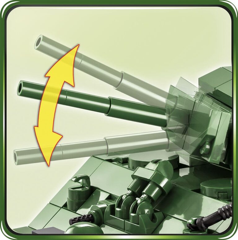 COBI Sherman M4A3E2 "Jumbo" #2550 - Military Bricks I Cobi Brand ...