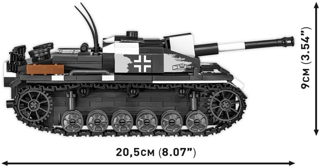 COBI STUG III AUSF F/Flammpanz #2286 - Military Bricks I Cobi Brand ...