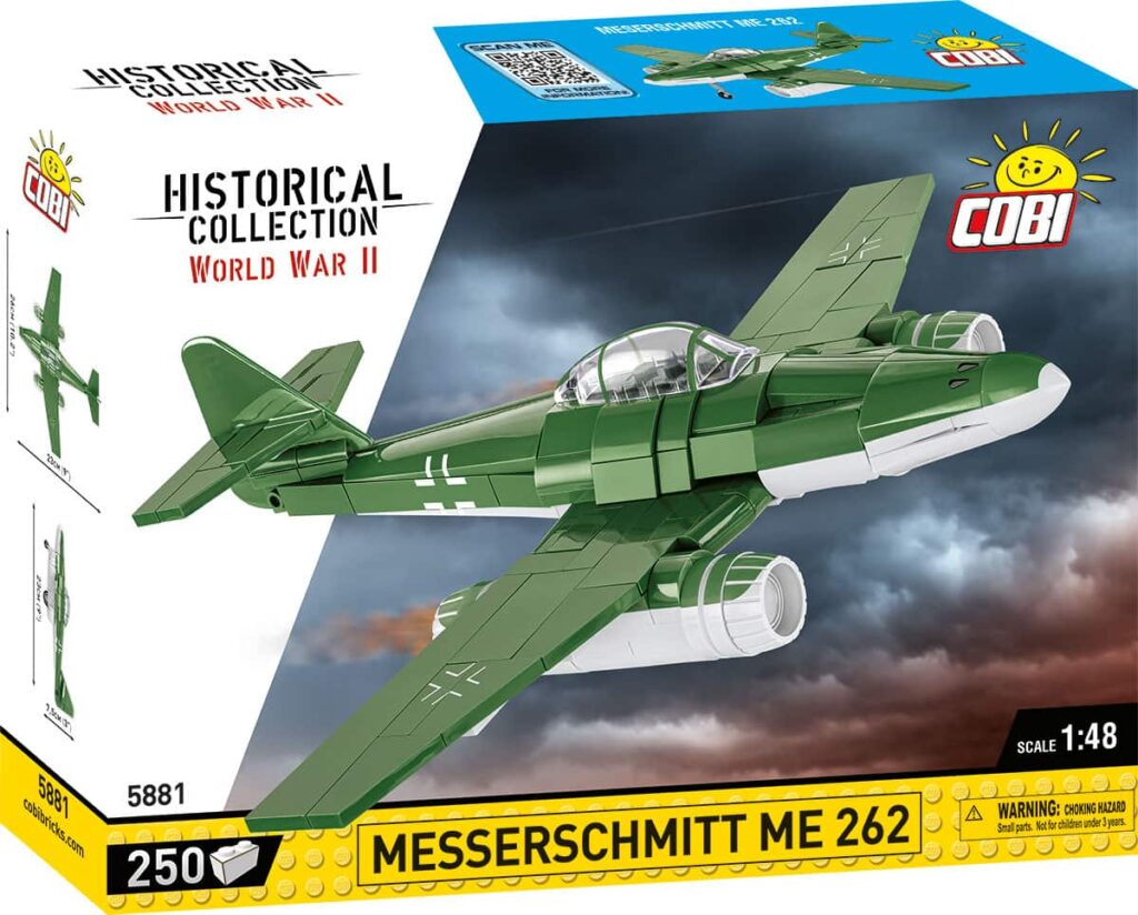 COBI Messersmitt ME 262 1:48 scale #5881 - Military Bricks I Cobi Brand ...