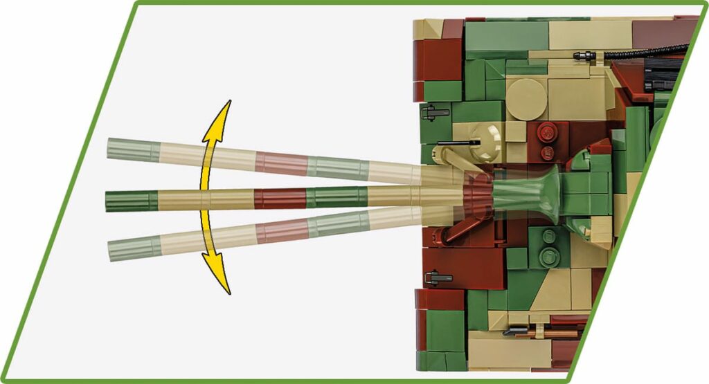 COBI SD.KFZ. 186 - Jagtiger #2580 - Military Bricks I Cobi Brand ...