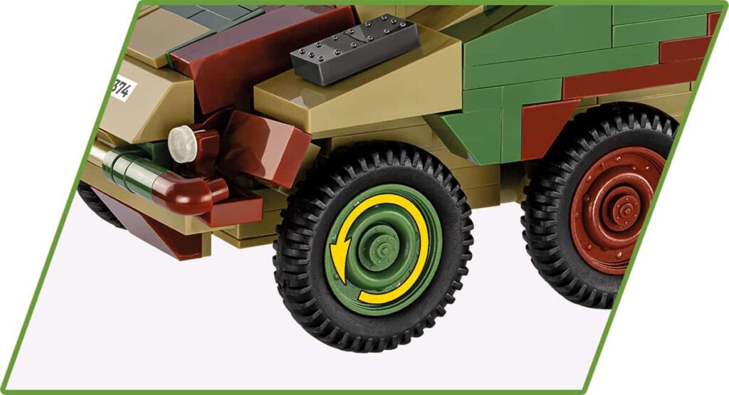 COBI Sd.Kfz 234/2 PUMA #2287 - Military Bricks I Cobi Brand Military ...