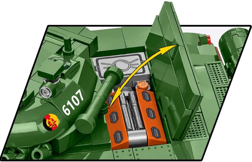 COBI T-72 M1R 2IN1 (East German / Soviet) #2625 - Military Bricks I ...