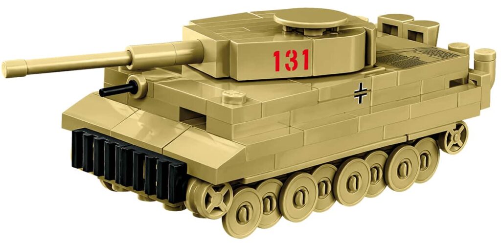 COBI 1:72 Scale Tiger I 131 Micro Tank #3095 - Military Bricks I Cobi ...