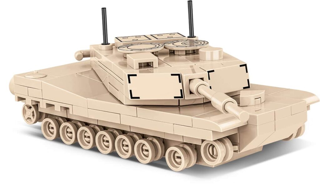 COBI 1:72 Scale Abrams M1A2 Micro Tank #3106 - Military Bricks I Cobi ...