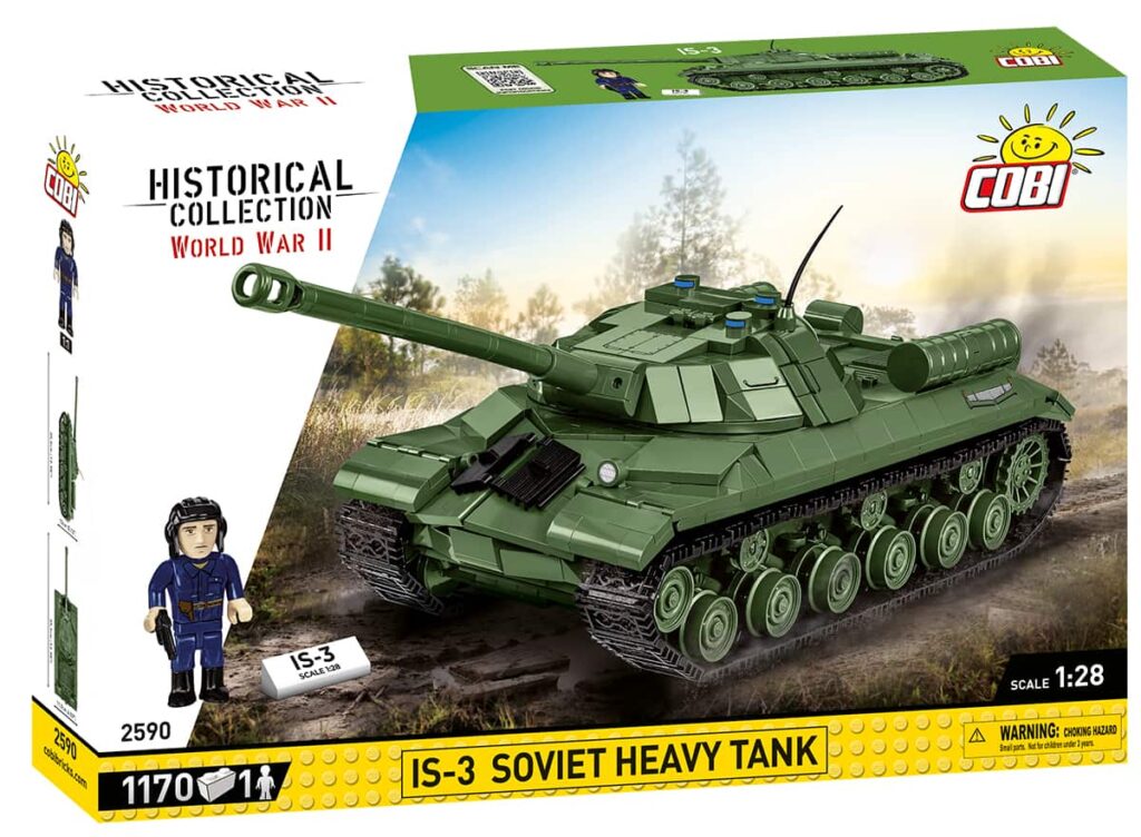 COBI IS-3 Soviet Heavy Tank #2590 - Military Bricks I Cobi Brand ...