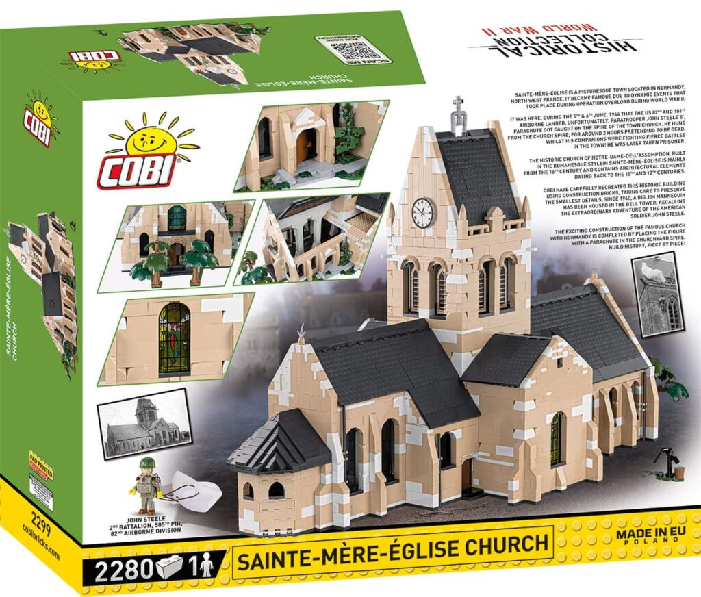 COBI Sainte-Mere-Eglise #2299 - Military Bricks I Cobi Brand Military ...