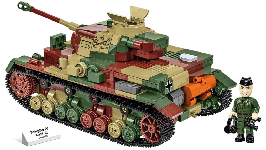 COBI Panzer PZKPFW IV AUSF.G #2592 - Military Bricks I Cobi Brand ...