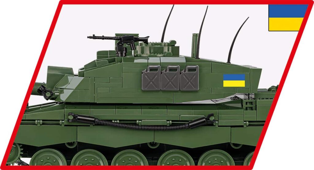 COBI Challenger 2 Tank 2 in 1 Ukraine & UK #2627 - Military Bricks I ...