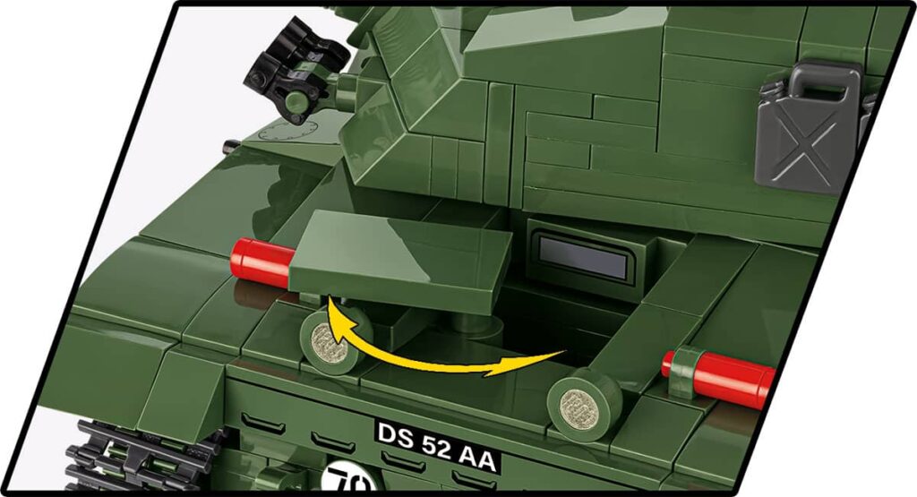 COBI Challenger 2 Tank 2 in 1 Ukraine & UK #2627 - Military Bricks I ...