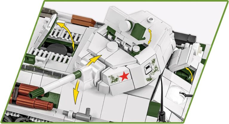COBI T-34-76 mod 1941/42 2in1 (Polish/Soviet) #2595 - Military Bricks I ...