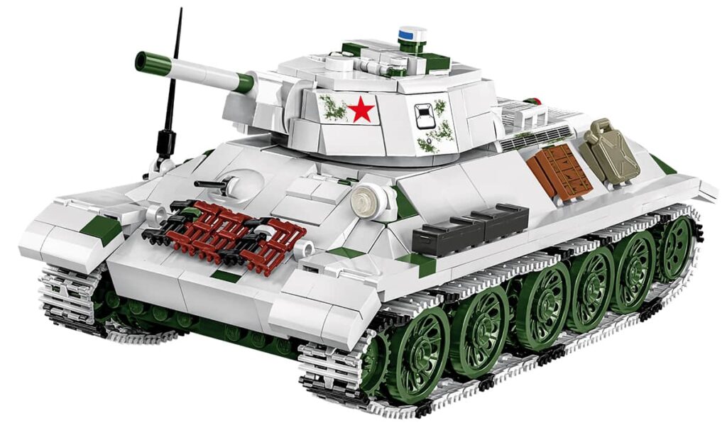 COBI T-34-76 mod 1941/42 2in1 (Polish/Soviet) #2595 - Military Bricks I ...
