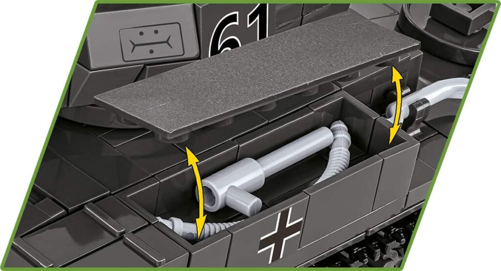 COBI Panzerkampfwagen II AUSFF #2597 - Military Bricks I Cobi Brand ...