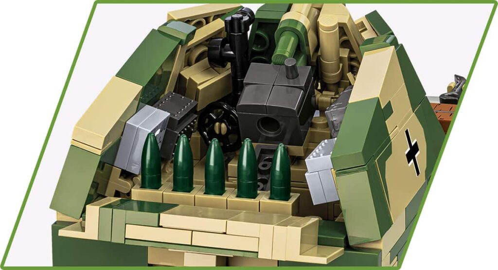 COBI SD.KFZ.124 WESPE Executive Edition #2598 - Military Bricks I Cobi ...