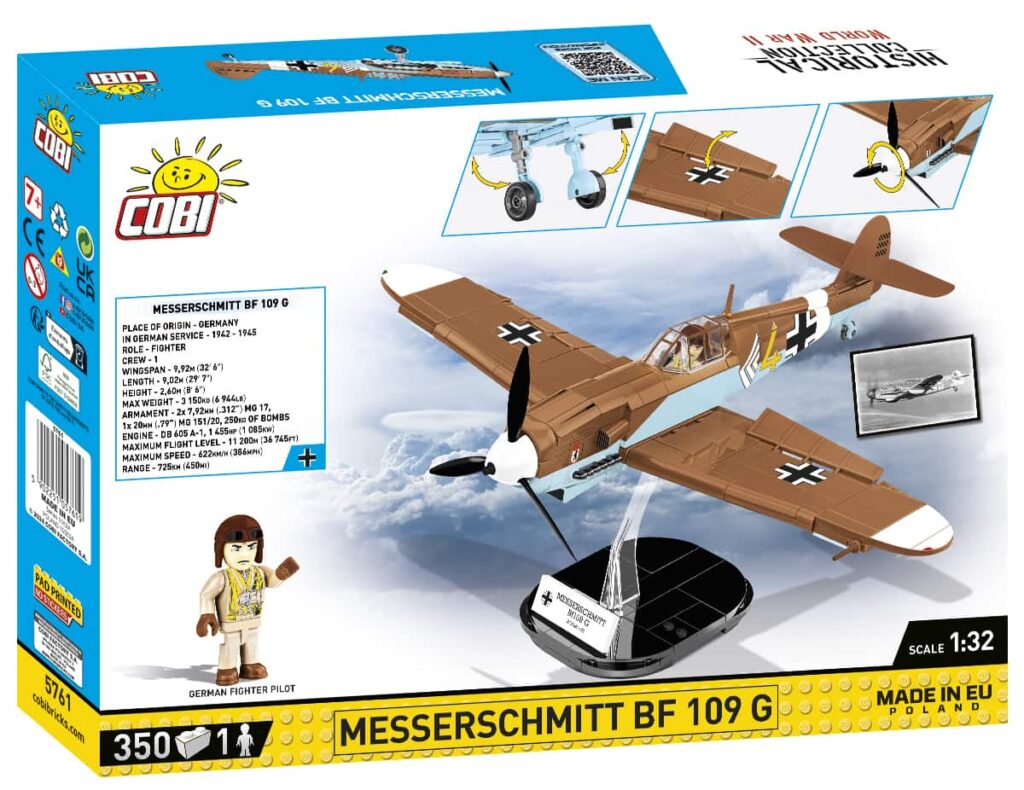 COBI Messerschmitt BF 109G #5761 - Military Bricks I Cobi Brand ...
