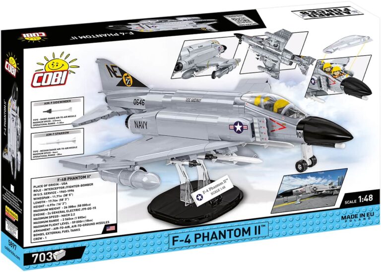 COBI F-4 Phantom II US NAVY #5897 - Military Bricks I Cobi Brand ...