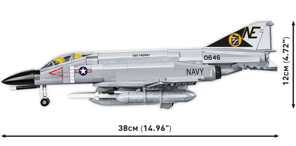 COBI F-4 Phantom II US NAVY #5897 - Military Bricks I Cobi Brand ...