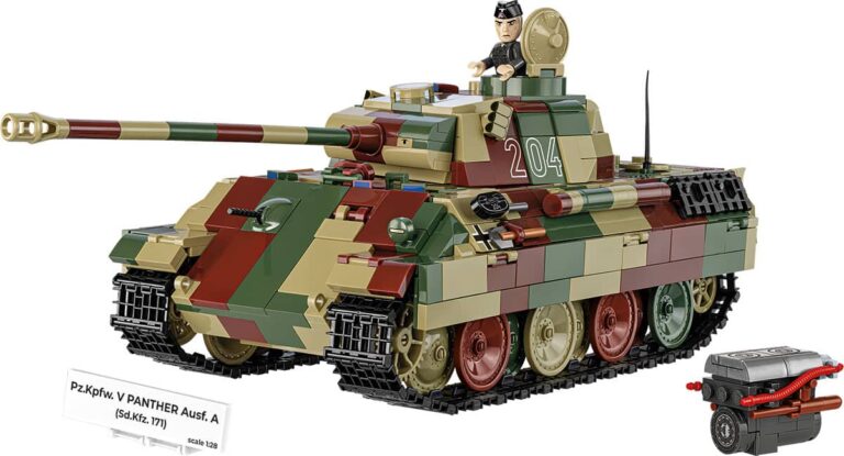 COBI Panther Ausf A #2654 - Military Bricks I Cobi Brand Military Brick ...