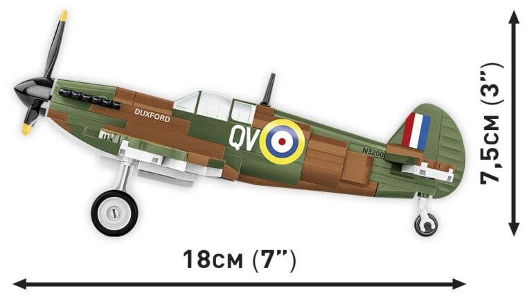 COBI Spitfire MK 1 N3200 #5868 - Military Bricks I Cobi Brand Military ...