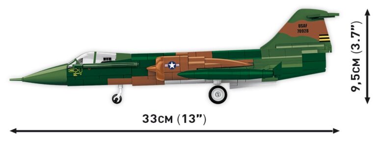 COBI F-104 Starfighter #2426 - Military Bricks I Cobi Brand Military ...