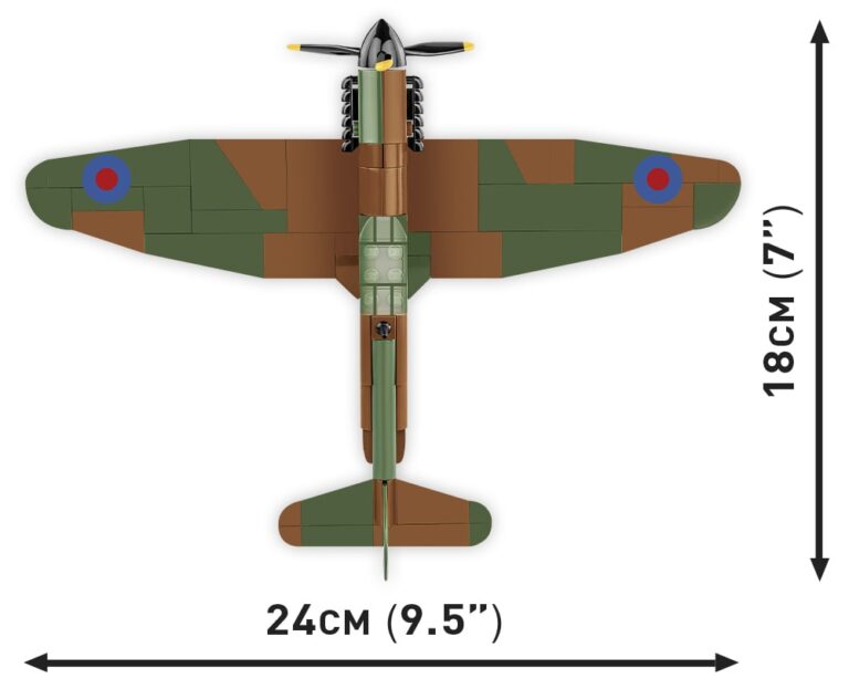 COBI Spitfire MK 1 N3200 #5868 - Military Bricks I Cobi Brand Military ...