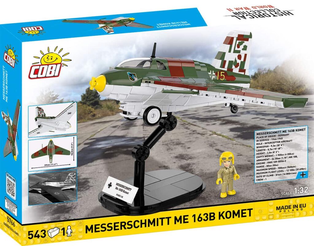 COBI Messerschmitt ME 163B Komet #5766 - Military Bricks I Cobi Brand ...