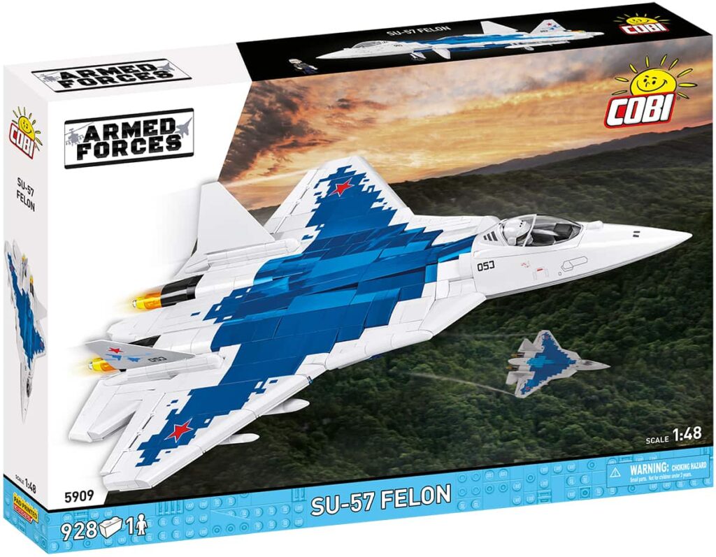 COBI SU 57 Felon Brick Set Model #5909 - Military Bricks I Cobi Brand ...