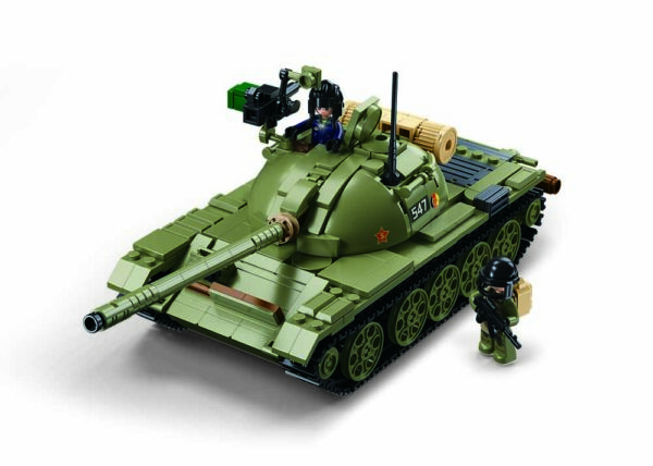 Sluban B1135: 1:35 Chinese Type 59 Main Battle Tank Model - WW2 ...