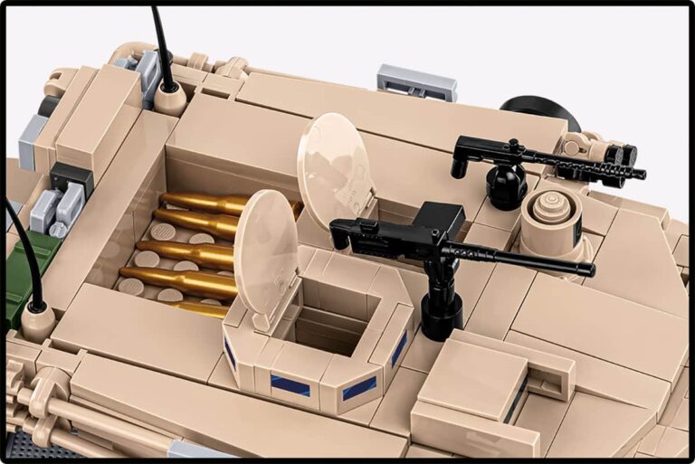COBI M1A2 Abrams (US) #2632 - 1:35 Scale Modern Tank Building Set ...