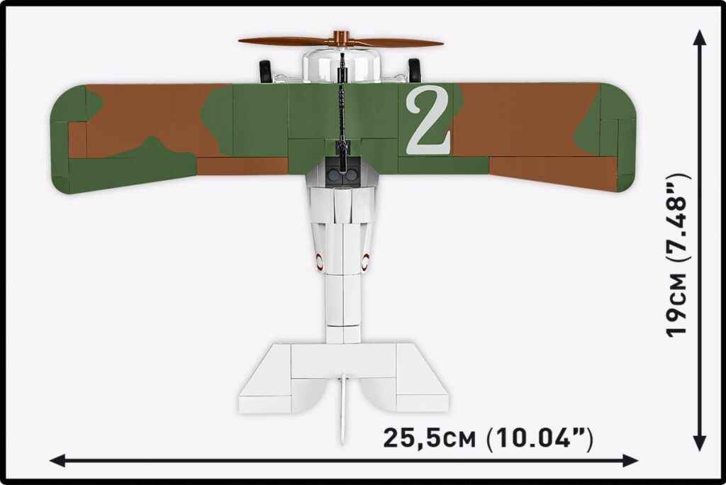 COBI Nieuport 17 C.1 Biplane - WW1 French Fighter - 1:32 Scale #2997 ...